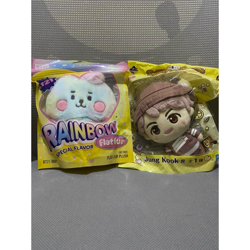 Jual Tiny Tan Jungkook Sweet Time & BT21 Cooky Rainbow Official ...