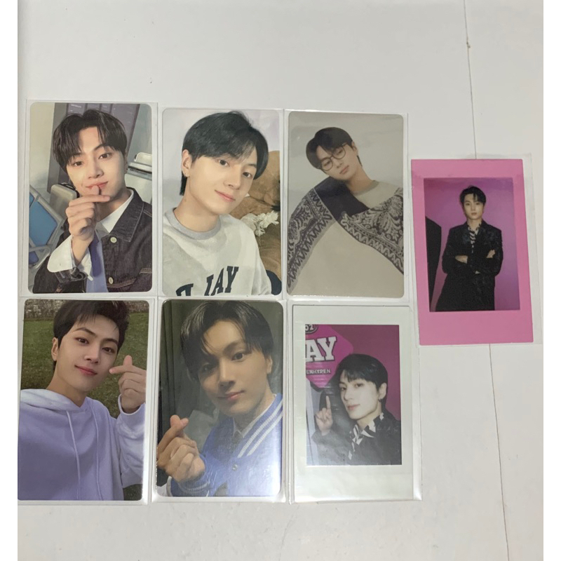 Jual PHOTOCARD OFFICIAL JAY ENHYPEN | Shopee Indonesia