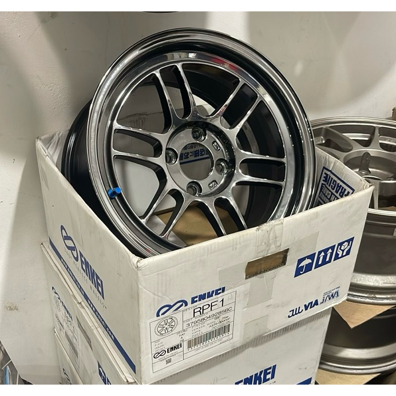 Jual Velg Original Enkei RPF1 SBC Ring 15. Made in Japan. Lebar 8. Et ...
