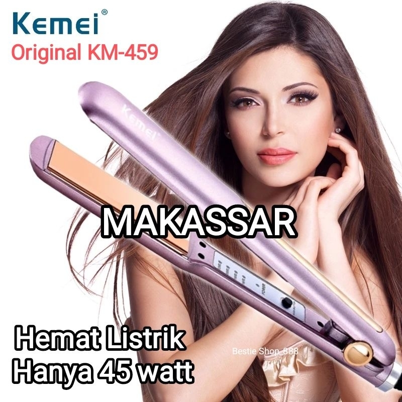 Jual Original Catok KEMEI KM-459 Catok Rambut Pelurus Rambut | Shopee ...