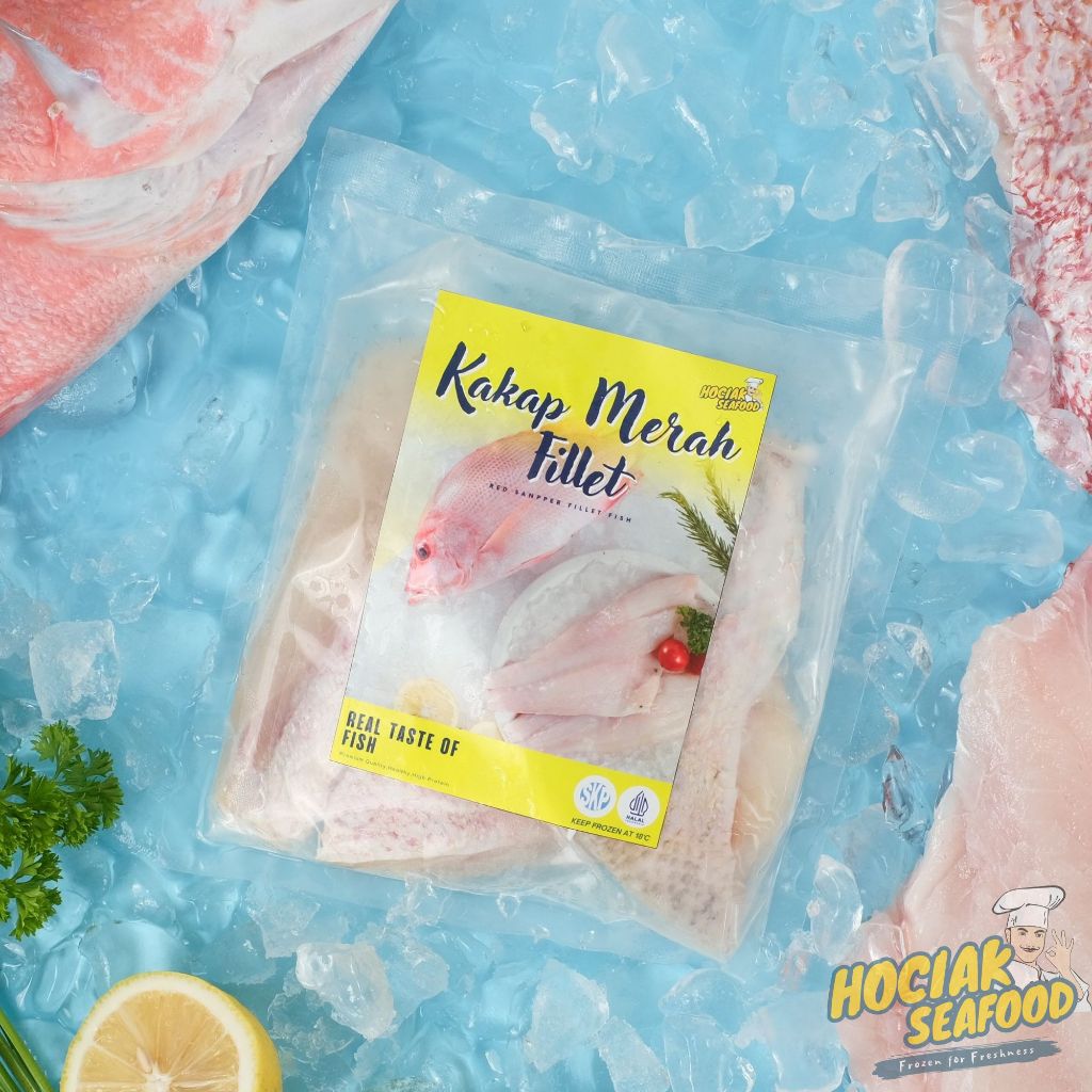 Jual Seafood Kakap Merah Fillet (Red Snapper) | Shopee Indonesia