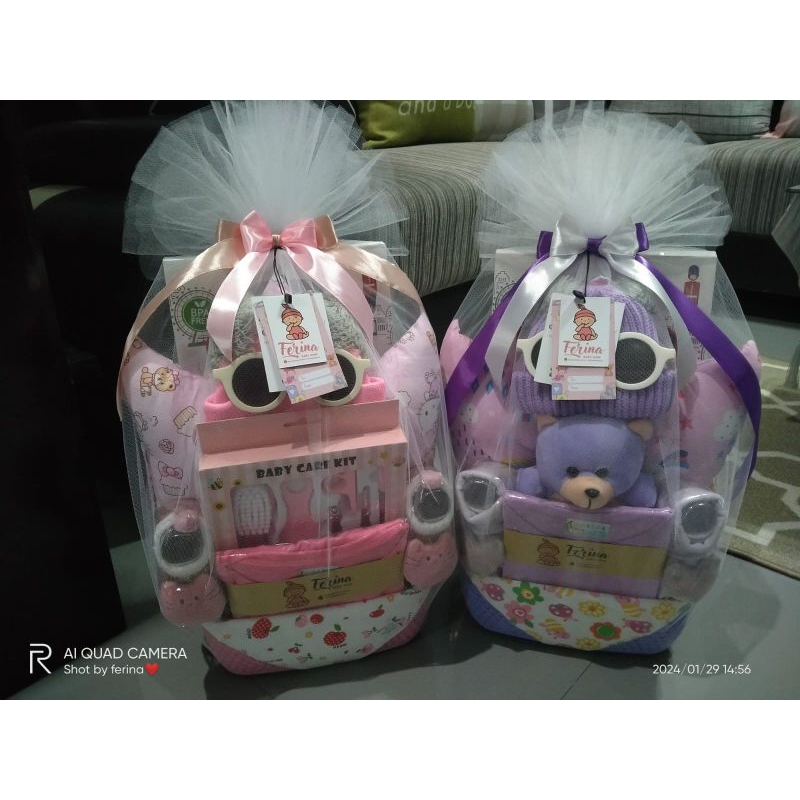 Jual hampers bayi/ Kado bayi/ parcel bayi/ baby gift (include ToteBag ...