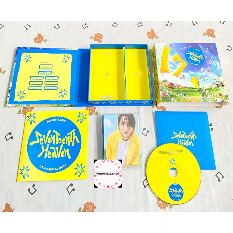 Jual [READY STOCK] SEVENTEEN - 11TH MINI ALBUM SEVENTEENTH HEAVEN CARAT VERSION CARAT VERS ...
