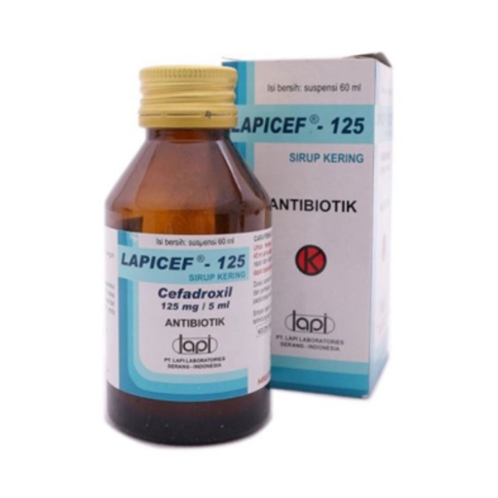 Jual LAPICEF SYRUP 125MG/5ML 60 ML | Shopee Indonesia