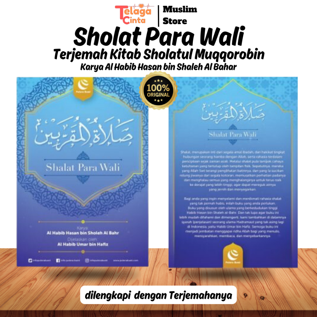 Jual [ DIJAMIN ORIGINAL ] Shalat Para Wali - Terjemah Kitab Sholatul ...