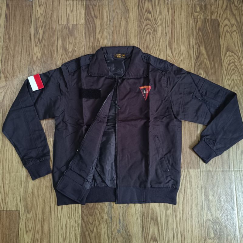 Jual Jaket Hitam Pembagian Brimob Tahun 2020 / Jaket Hitam Jatah Brimob ...