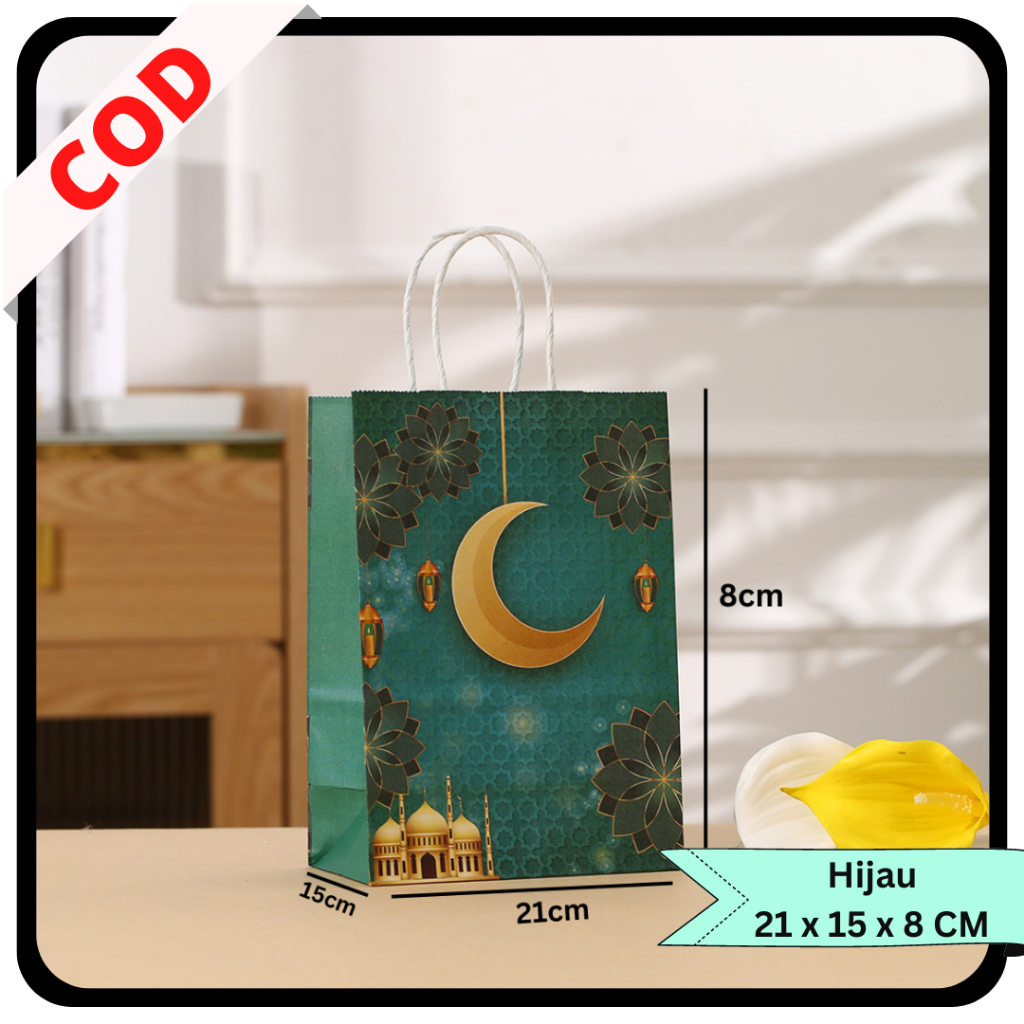 Jual KAISSO - PAPER BAG MOTIF HARI RAYA LEBARAN GOODIE BAG GIFT ...