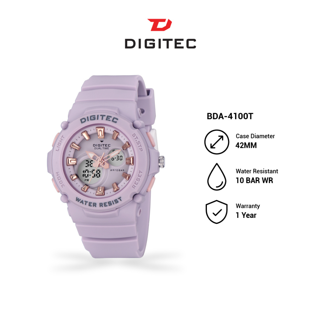 Jual DIGITEC DA 4100 / DA-4100 / DA4100 Watch DG Jam Tangan Garansi ...