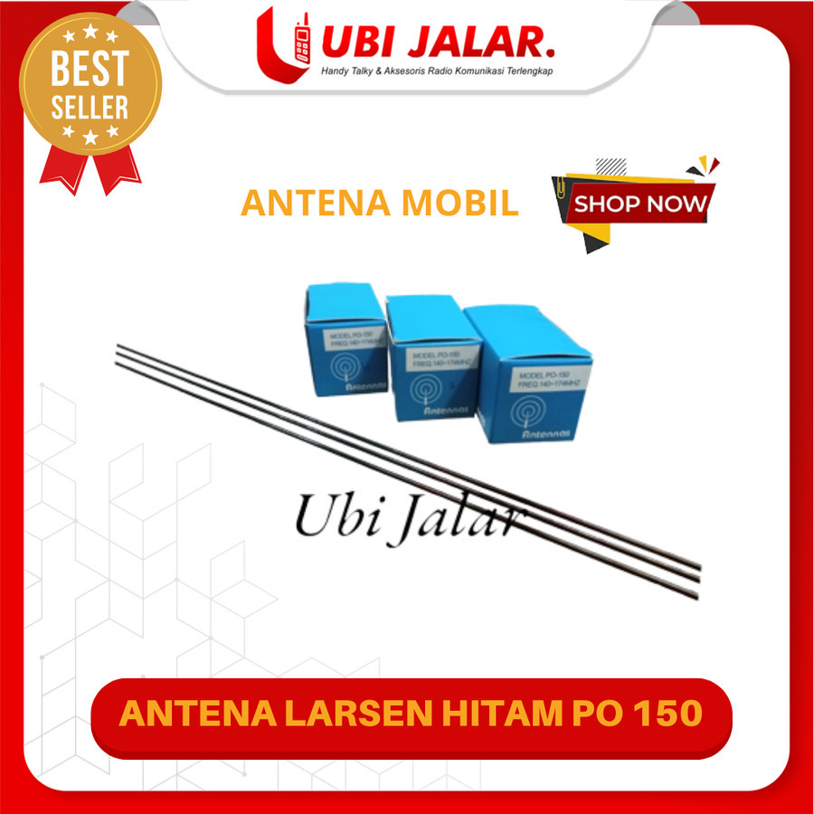 Jual Antena Radio Rig Mobi Larsen PO 150 Hitam Vhf | Shopee Indonesia