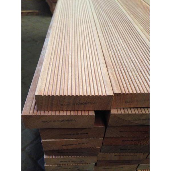 Jual Decking Ulin Sulawesi Tebal 1.9 cm lebar 9 cm Panjang 100 cm ...
