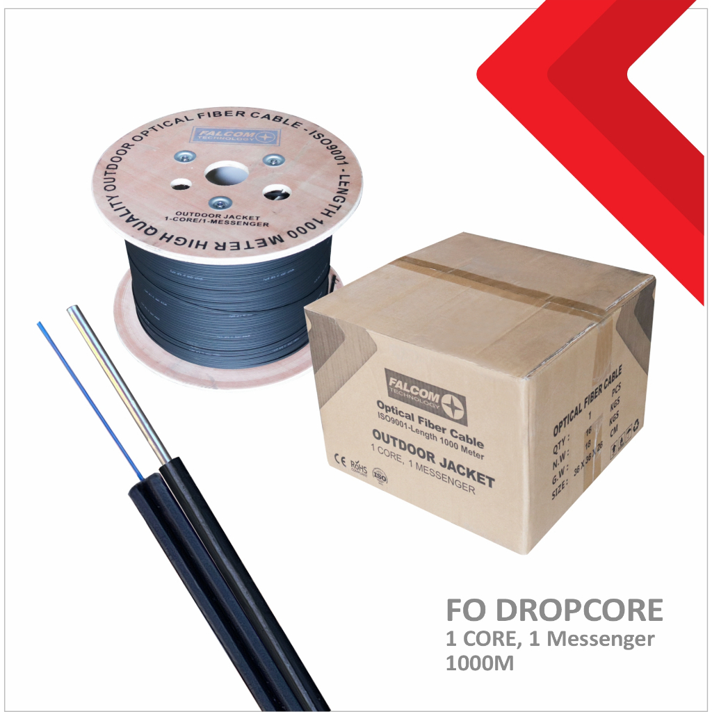 Jual DROPCORE 1 CORE 1 SELING 1000M ANTI KABEL KRISPY | Shopee Indonesia