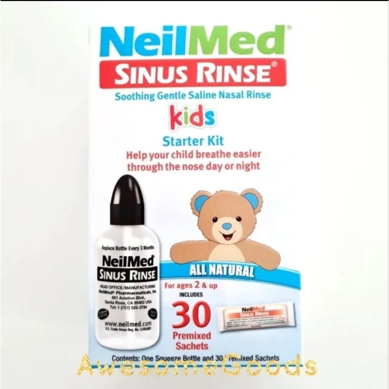Jual NeilMed Sinus Rinse Kids Starter Kit 30 Sachets | Shopee Indonesia