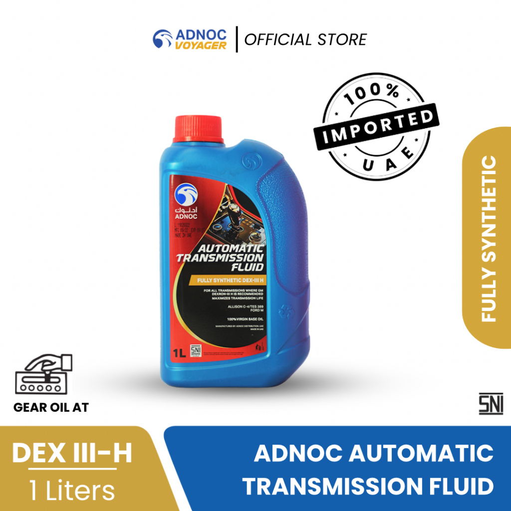 Jual Oli Transmisi Matic ADNOC Voyager ATF Dexron III H - 1 Liter | Shopee Indonesia