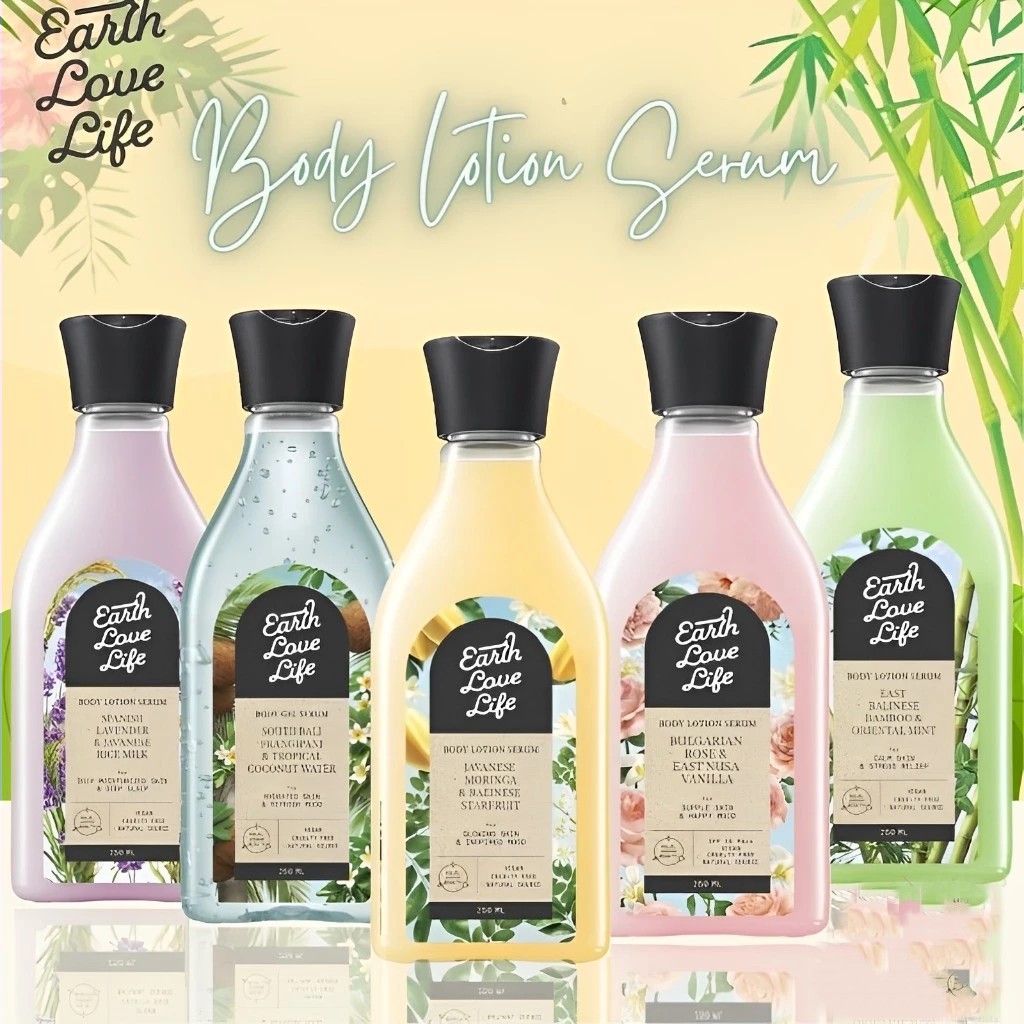 Jual EARTH LOVE LIFE Body Lotion I Body Gel Serum 250ml | Shopee Indonesia