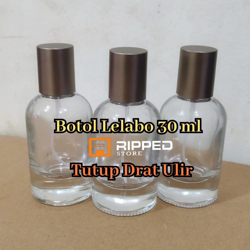 Jual BOTOL LELABO 30 ML UNTUK ISI ULANG PARFUM TUTUP DRAT ULIR | Shopee ...