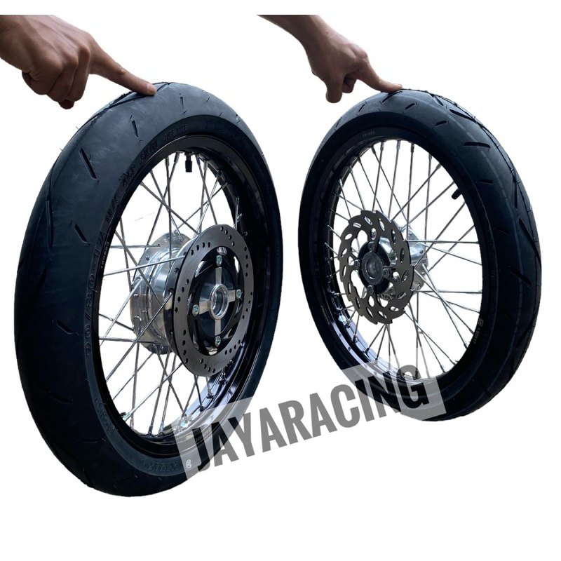 Jual VELG SCARLET MODEL TK JAPAN SET BAN DONAT TUBLES NINJA R - NINJA ...