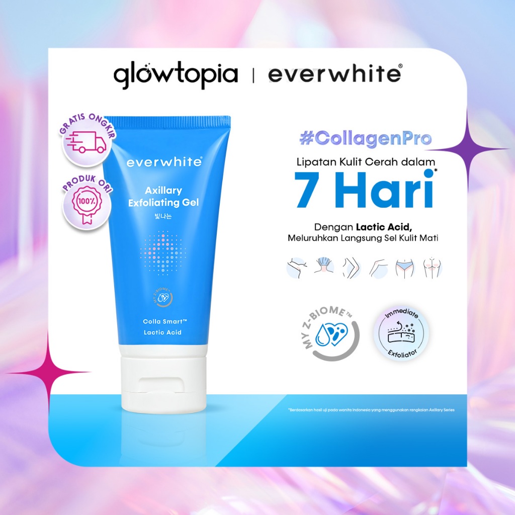Jual Everwhite Axillary Exfoliating Serum Gel 50g | Shopee Indonesia