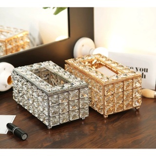 Jual Ideame Tempat Tisu Kristal Mewah / Kotak Tissue / Kristal Kotak ...