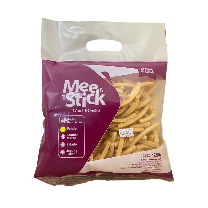 Jual Meestick Potato Snack Kentang 250 gr | Shopee Indonesia