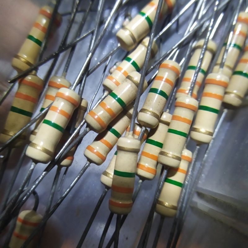 Jual Resistor 3M3 3.3M 2W ORIGINAL NOS | Shopee Indonesia