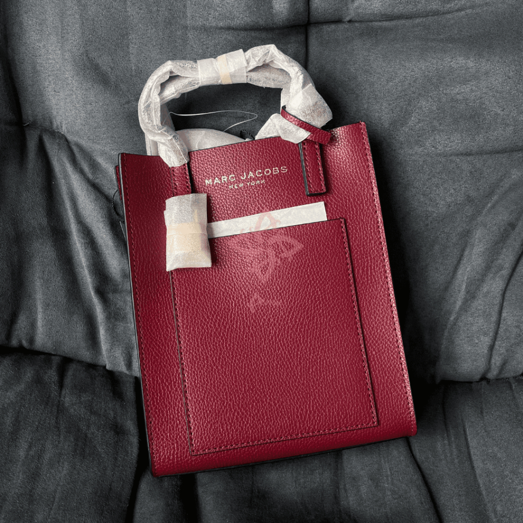 Jual Marc Jacobs Micro Grind Satchel Tote Bag Red/Pomegranate | Shopee ...