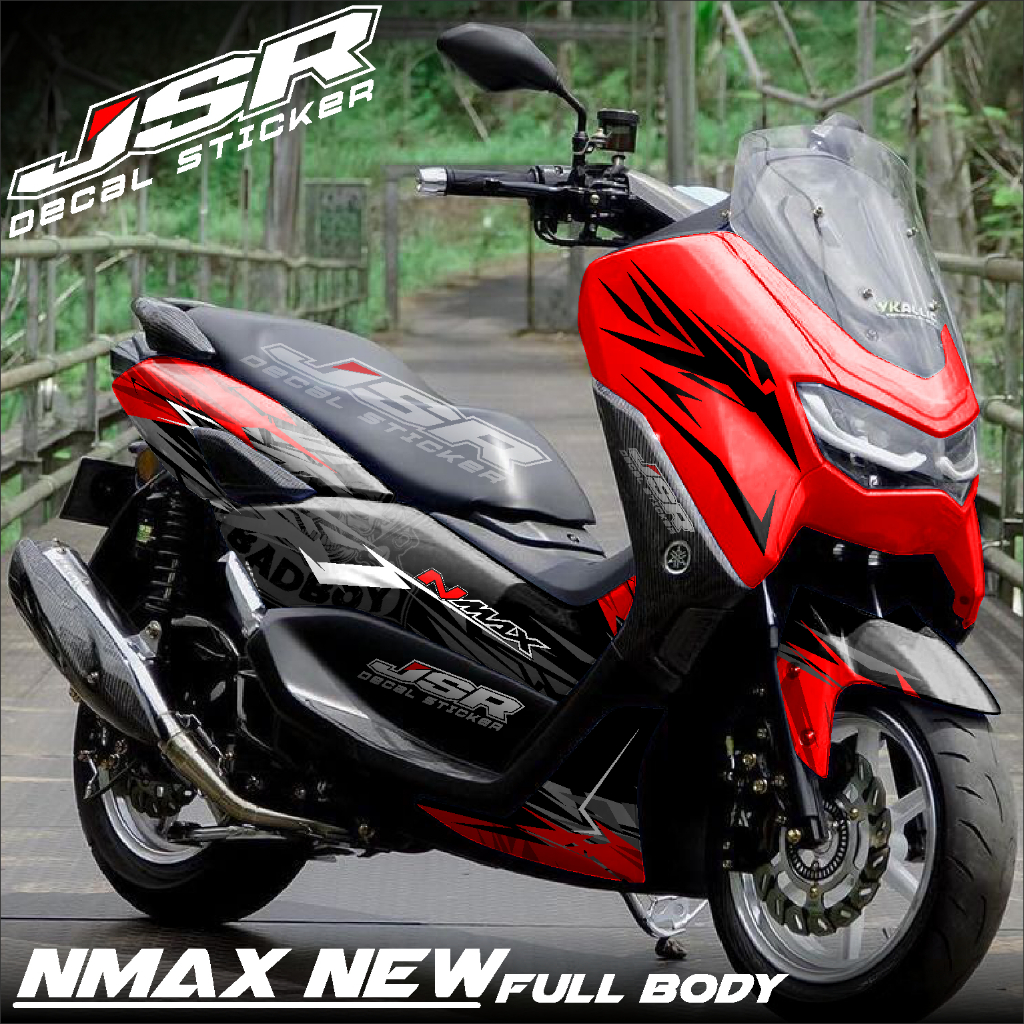 Jual (COD) STICKER FULL BODY MOTOR NMAX NEW, STICKER VARIASI FULL BODY ...