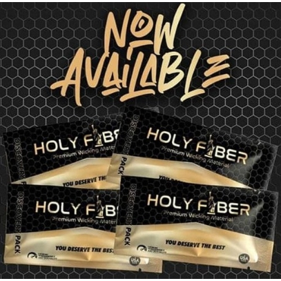 Jual Kapas Holy Fiber Discovery Pack USA 100% Cotton By Holy Juice ...