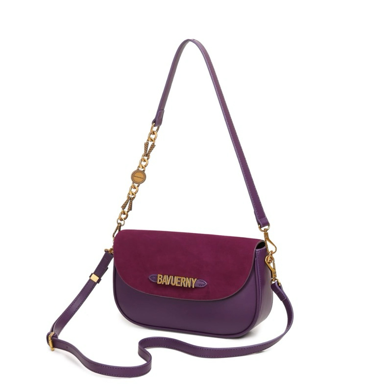 Jual Tas Suede BV Purple (MZ0593#) | Shopee Indonesia