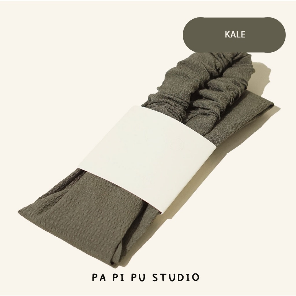 Jual Papipu studio Bando karet korea paper texture headband karet ...