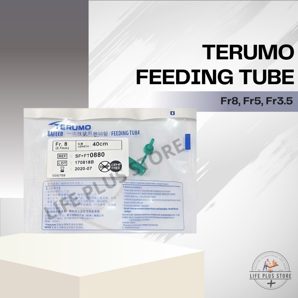 Jual Feeding tube fr 3,5..5..8 / ngt terumo / selang makan | Shopee ...