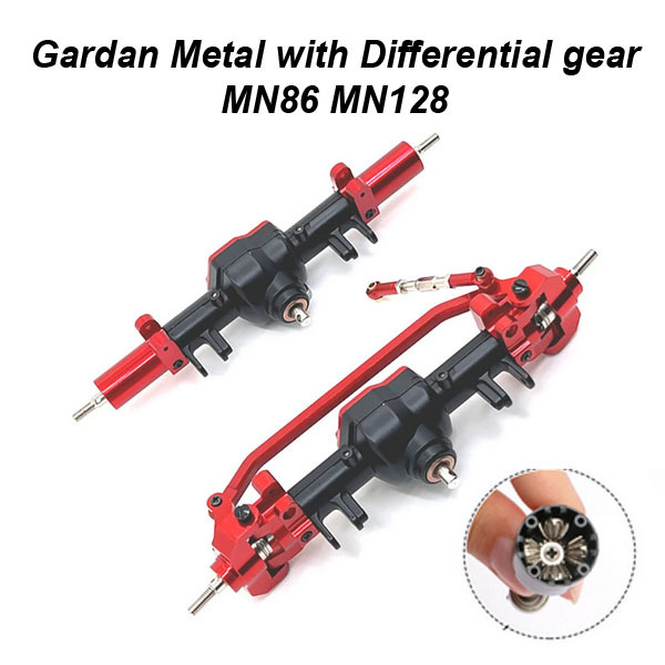 Jual Gardan Metal Mn Mn128 Mn86 Front And Rear Differential Gear Axle ...