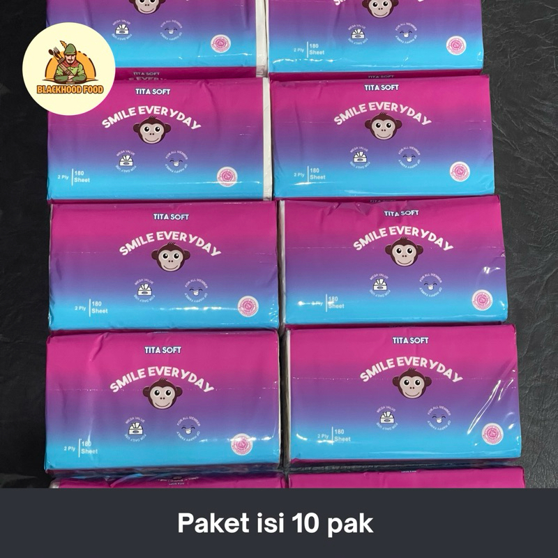 Jual paket isi 10 pax tissue tita soft 180s | Shopee Indonesia