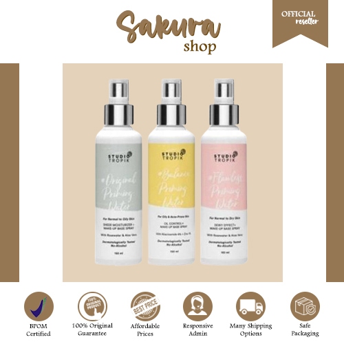 Jual STUDIO TROPIK Priming Water Primer | Original Priming Water ...