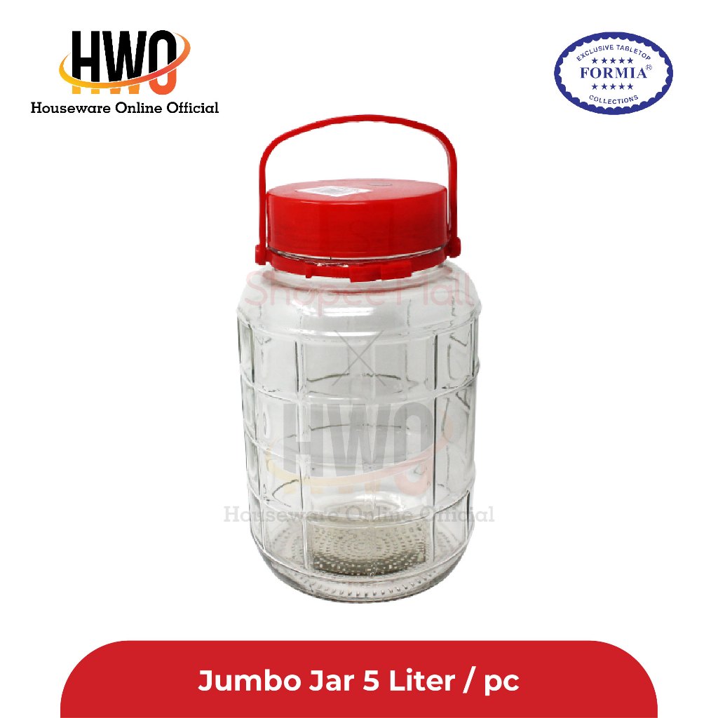 Jual Formia Toples Jumbo Jar 5 Liter / pc | Shopee Indonesia