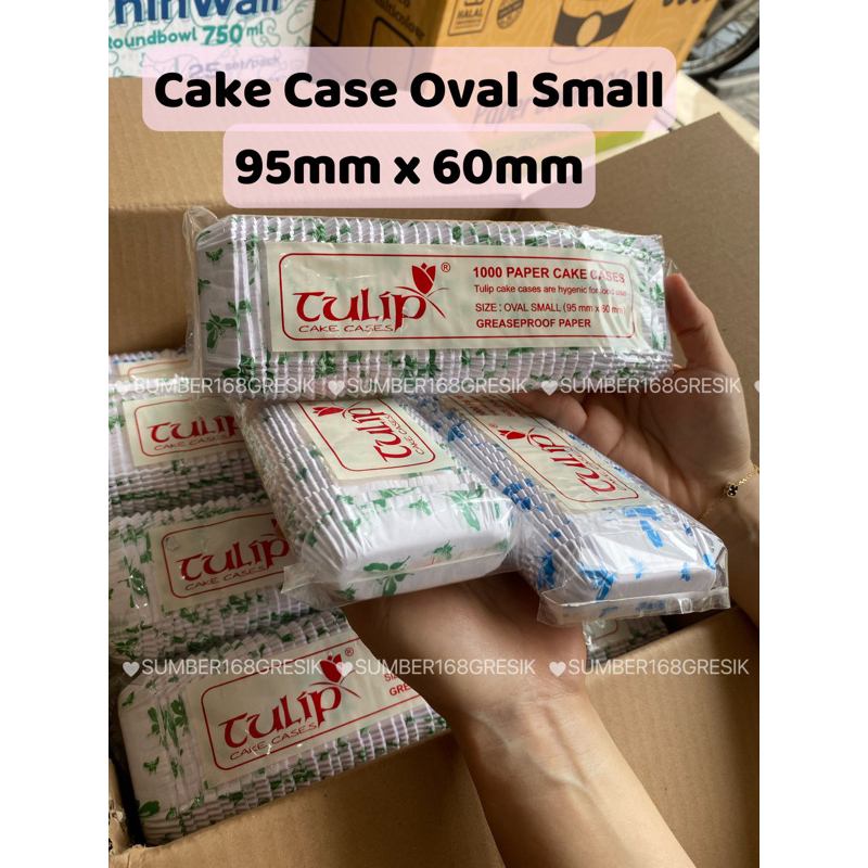 Jual [100 lembar] PAPER CAKE CASE OVAL SMALL MEDIUM | KERTAS ALAS ...