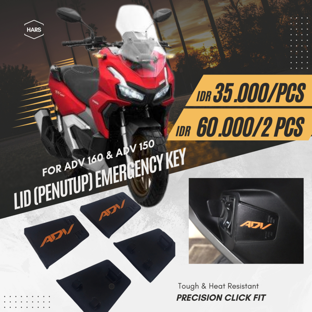 Jual Lid (Penutup) Emergency Key ADV 160 dan ADV150 | Shopee Indonesia
