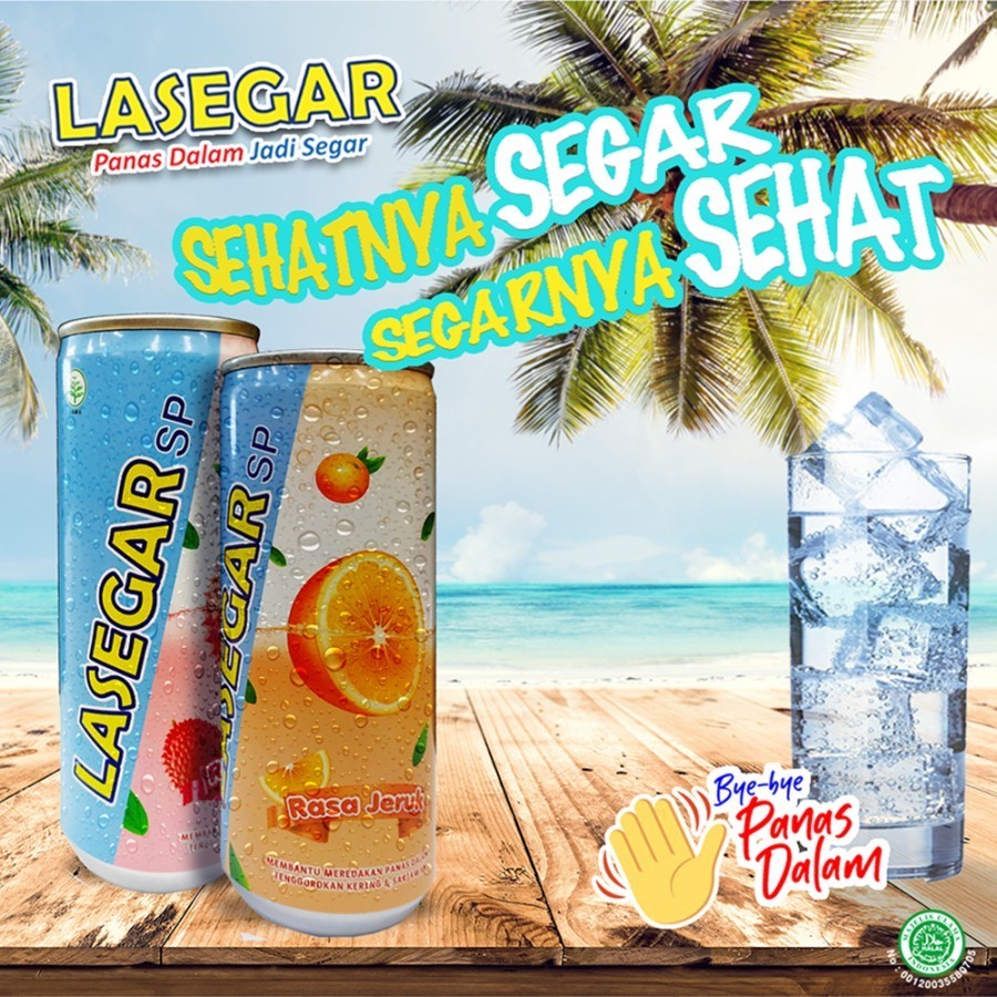 Jual LASEGAR SP Minuman Penyegar Rasa Jeruk | Orange Kaleng - 238 ml ...