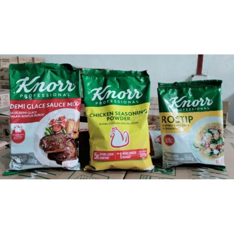 Jual Knorr Rostip 200gram, Knorr Chicken Powder 500gram, Knorr Demi ...