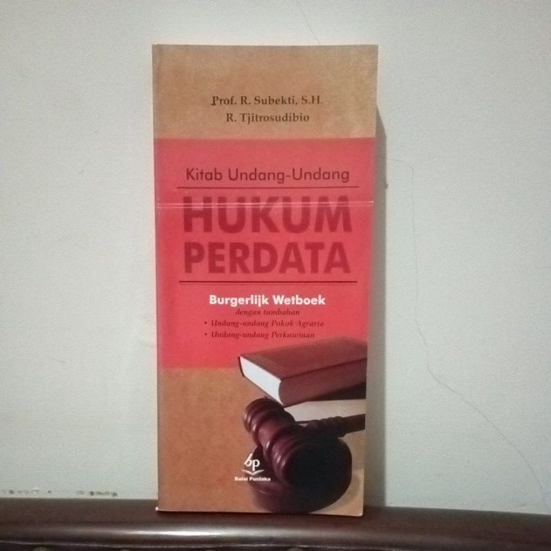 Jual KITAB UNDANG - UNDANG HUKUM PERDATA | Shopee Indonesia