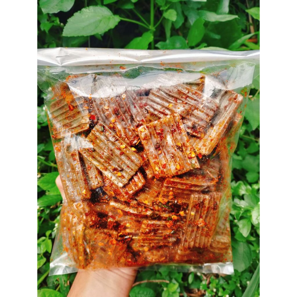 Jual Kerupuk jengkol pedas daun jeruk isi 500gram | Shopee Indonesia