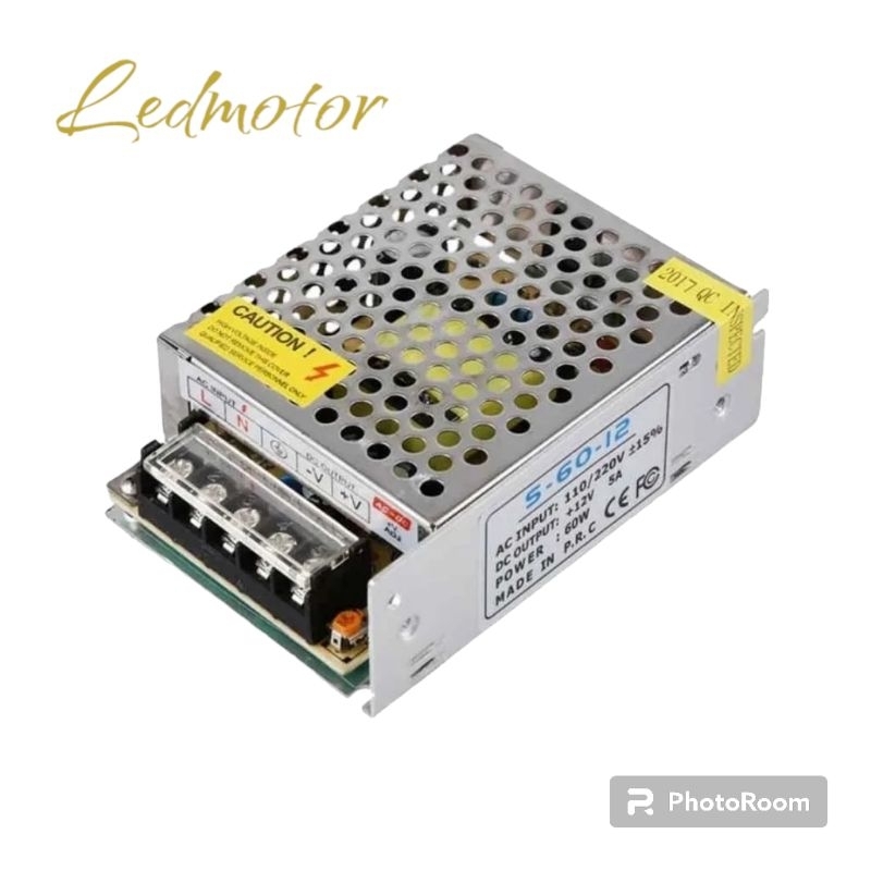 Jual Power supply Switching 12V 12 Volt 24 Volt 24V 5A Jaring LED ...