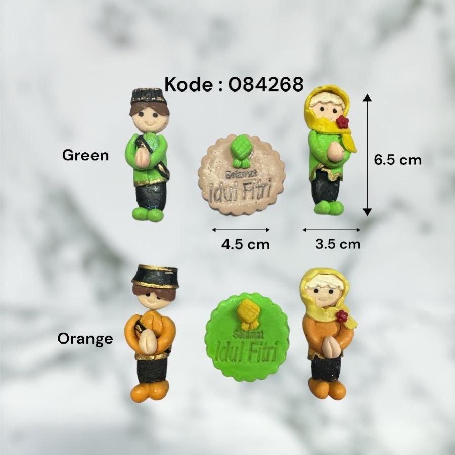 Jual Clay Mainan Untuk Cake Tart / Fiber Lebaran Hiasan Kue / Topper ...