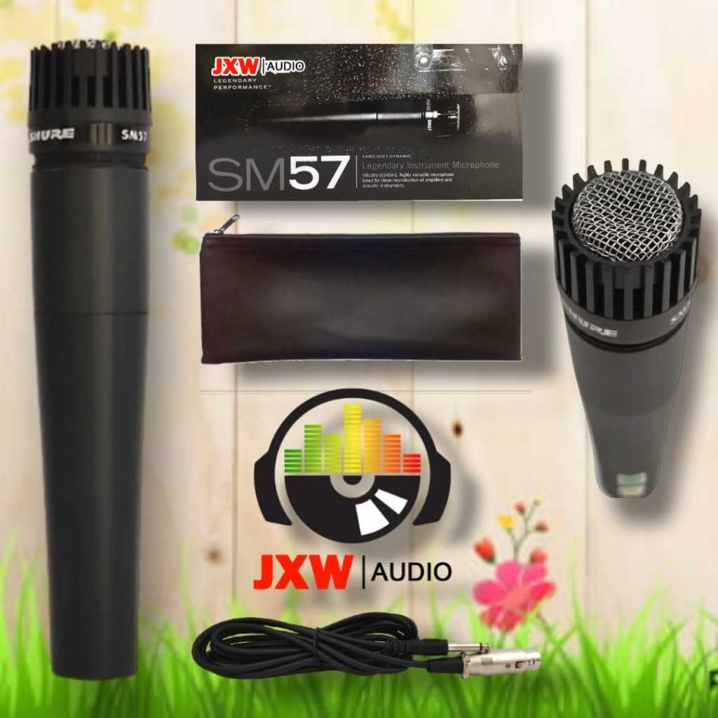 Jual MIC KABEL SM 57 / MICROPHONE KABEL SM-57 / MIC SM 57 / SM57 ...
