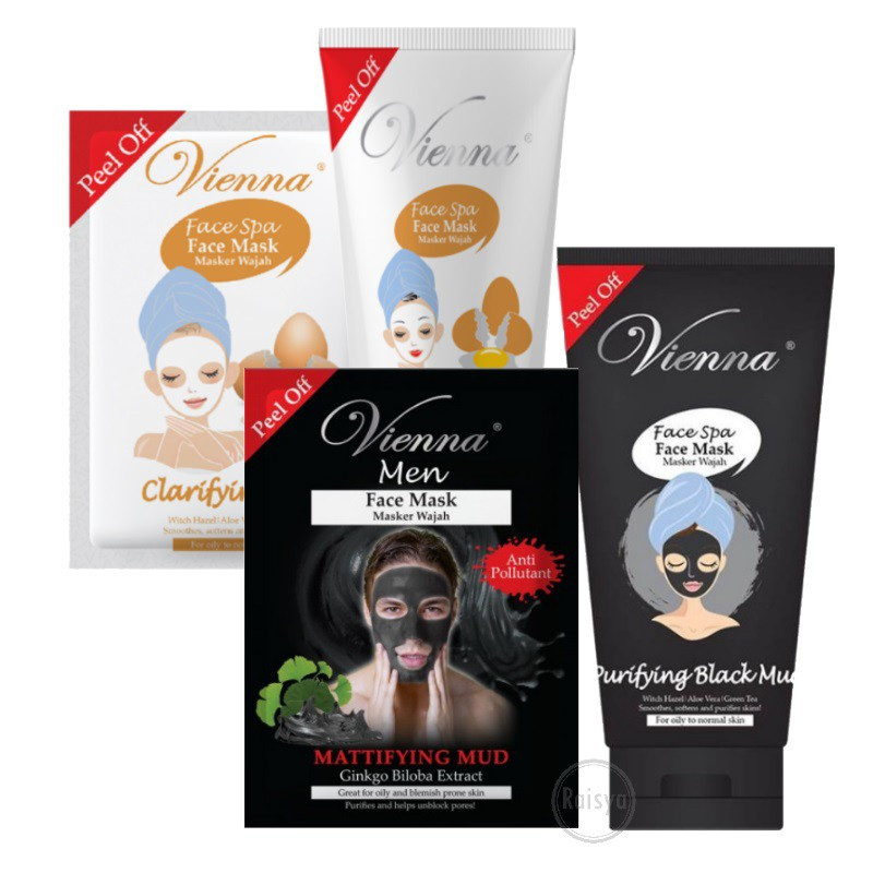 Jual VIENNA PEEL OFF FACE MASK SPA CLARIFYING EGG | PEEL OFF MASK FACE ...