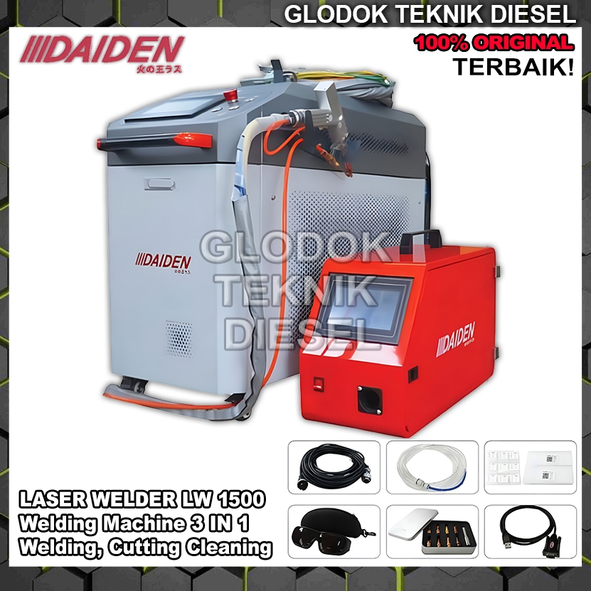 Jual Daiden Laser Welder LW 1500 3 in 1 Welding Machine Mesin Las ...