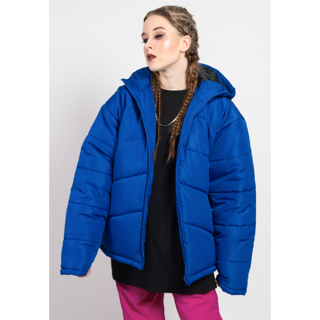 Jual OCWA MATRIX PUFFER WATERPROOF ELECTRIC BLUE JACKET WOMAN | Shopee ...