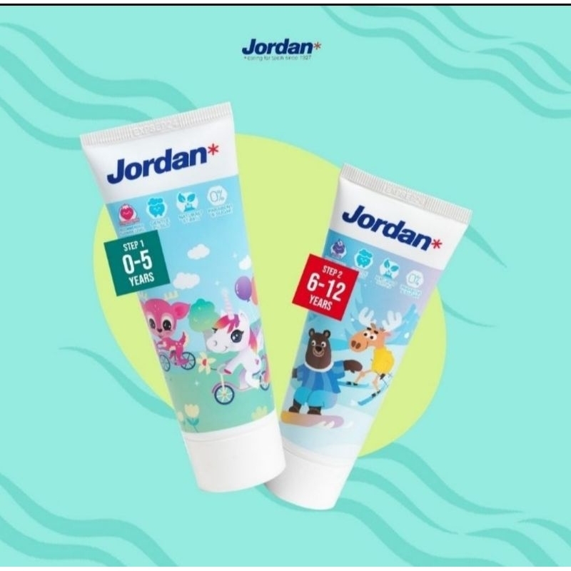 Jual Jordan Kids Toothpaste Step 1 & 2 | Shopee Indonesia