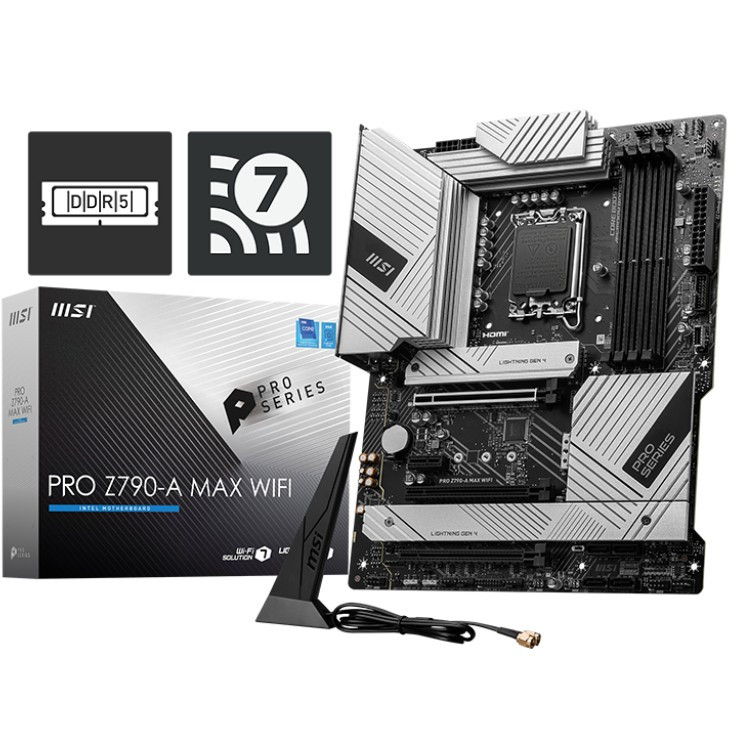 Jual MSI PRO Z790-A MAX WIFI DDR5 INTEL Z790 LGA1700 MOTHERBOARD ...