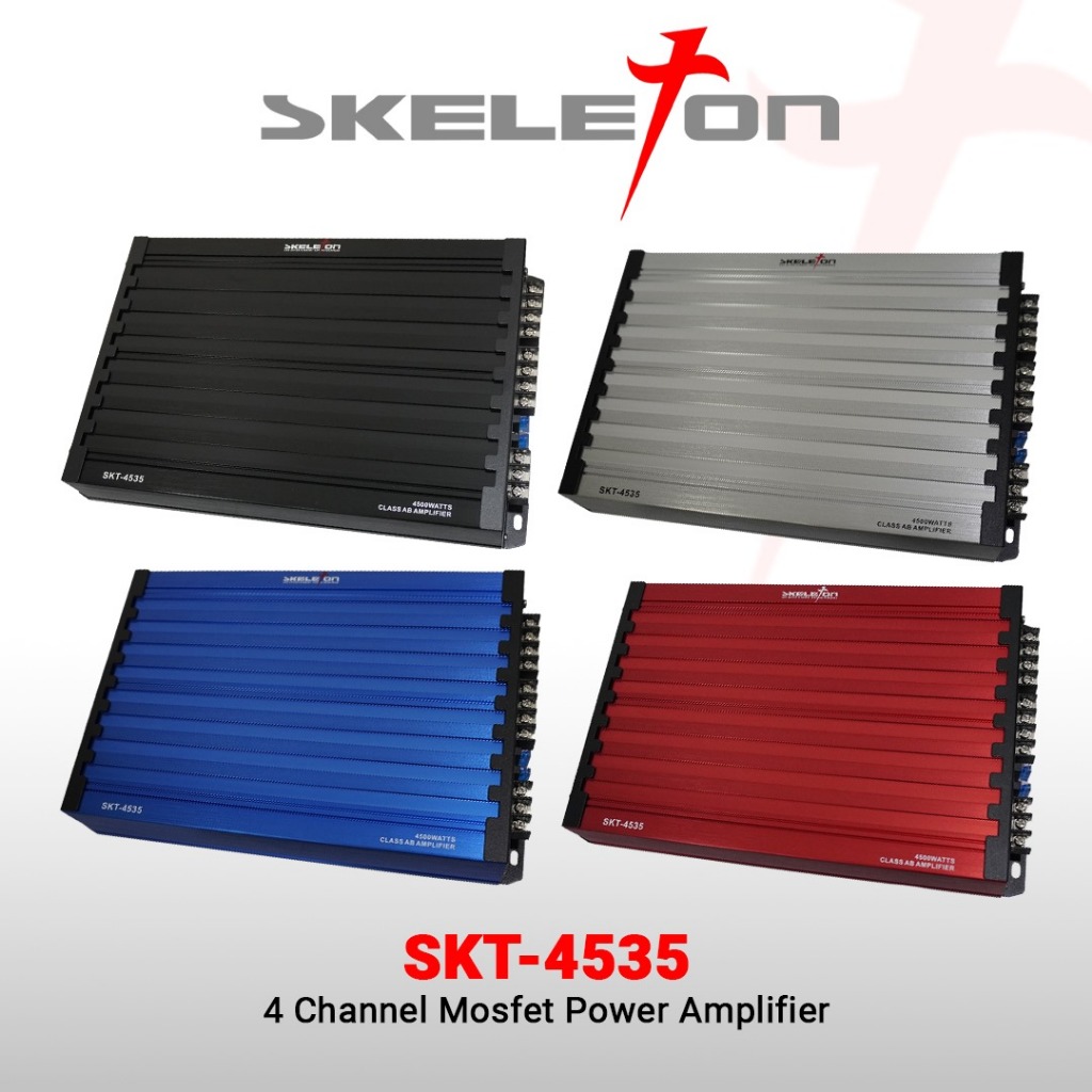 Jual Skeleton Power Amplifier 4 Channel SKT-4535 | Shopee Indonesia
