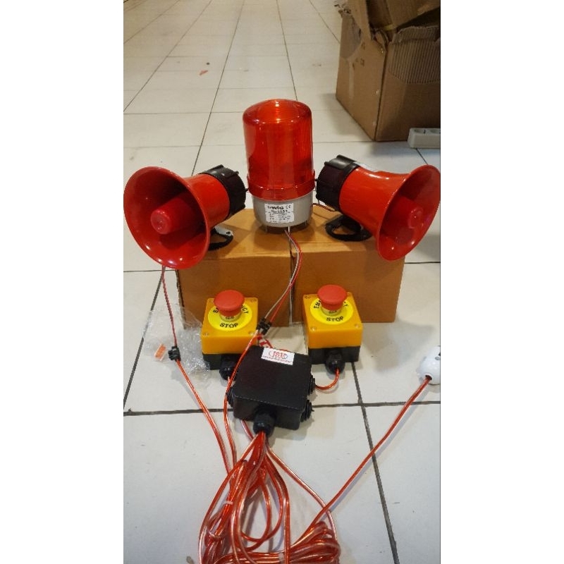 Jual Sirine Bahaya emergency 2 arah double Toa Tab Pw-235 siap pakai ...
